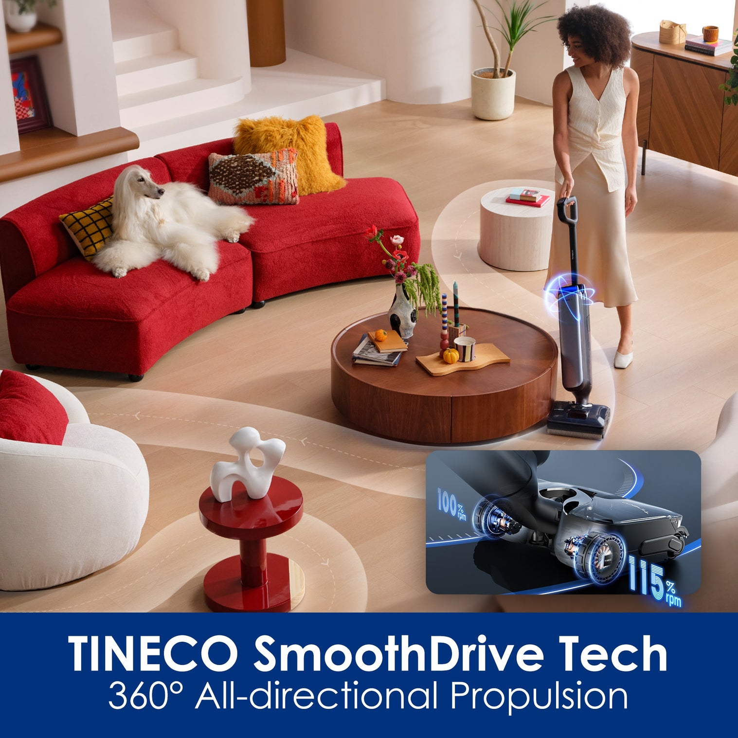 Tineco FLOOR ONE S9 Artist Pro Wet Dry Vacuum Cleaner - Tineco CA